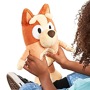 Bluey - 12" Talking Bingo Plush - Interactive - Sing Along with Bingo, 9 Different Phrases