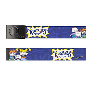 Odd Sox, Nickelodeon Cartoon Belt, Rugrats, Adult, 1.5" Inch