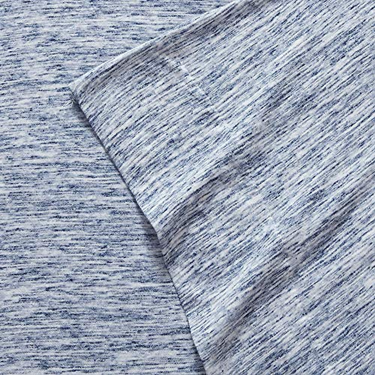 Urban Habitat Space Dyed Knit Sheet Set, Blue, Full