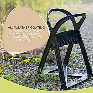 KABIN Kindle Quick Log Splitter - Manual Splitting Tool - Steel Wedge Point Splits Firewood Like A Boss Safely & Easily