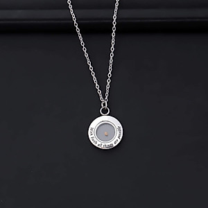 ENSIANTH With Faith All Things Are Possible (Mustard Seed Necklace)