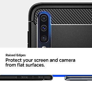 Spigen Rugged Armor Designed for Samsung Galaxy A50 / A50s / A30s Case (2019) - Matte Black