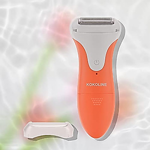 Kokoline Electric Razor for Women,Women Shaver,Facial Hair Remover,Bikini Trimmer for Pubic Hair,Body Hair Removal for Legs and Underarms,Wet &Dry Painless Cordless,N/FT2