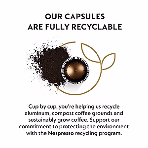 Nespresso Capsules VertuoLine, Double Espresso Chiaro, Medium Roast Coffee, 10 Count (Pack of 3) Coffee Pods, Brews 2.7 Ounce (VERTUOLINE ONLY)