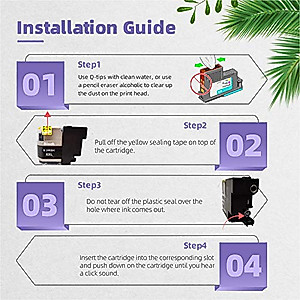 NEXTPAGE Compatible Brother LC20E Ink Cartridges Super High Brother LC 20E LC-20E XXL Use for Brother MFC-J775DW XL MFC-J5920DW MFC-J985DW MFC-J985DW Printers