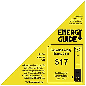 Sceptre 50-Inch Class 4K 2160p LED TV Slim Design with 3 HDMI and 2 USB Ports + Free Wall Mount (No Stands) U515CV-U (Renewed)