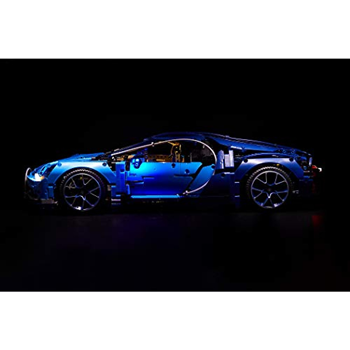 LED Lighting Kit for Lego Bugatti Chiron - 42083 (Lego Set NOT Included)