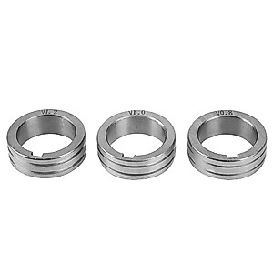 Welding Wire Feeder Roller, 30mm/1.18in Steel 0.8 Welding Wire Feeding Guide Wheel for Wire Feeder MIG MAG Welders Equipment Parts(0.8mm)