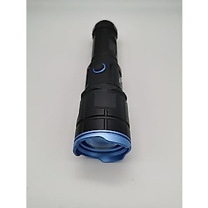 Wind&Moon Powerful Flashlights High Lumens Rechargeable,10000 Lumen Led Strong Handheld Flashlight,IPX6 Waterproof Flashlight for Home Camping Emergencies,USB Battery Operated,Adjustable Focus