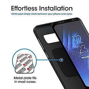 TechMatte MagGrip Universal Magnetic CD Slot Mini Car Mount with Extra Strong Magnetic Grip (1 Pack)