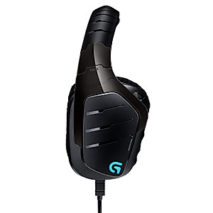 Logitech G633 Artemis Spectrum – RGB 7.1 Dolby and DTS Headphone Surround Sound Gaming Headset – PC, PS4, Xbox One, Switch, and Mobile Compatible – Exceptional Audio Performance – Black