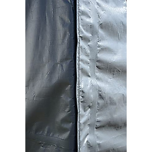 Arrow Carports Enclosure Kit for Galvanized Steel Carport, Fabric Carport Wall Panels, 20' x 20' x 7'