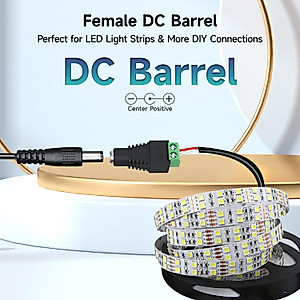 2 Pack 12Vdc 3A/3000mA 6ft Power Supply Adapter, 100-240V 50/60Hz AC to DC 36W Wall Charger with Barrel Connector for LED Strip Light, CCTV Camera, Router, DVR, NVR and More, ETL FCC (6Ft Cord, 20AWG)