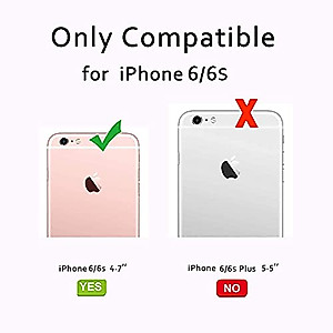 GUAGUA iPhone 6s Case iPhone 6 Case Liquid Silicone Soft Gel Rubber Slim Thin Light Microfiber Lining Cushion Texture Cover Shockproof Full Body Protection Phone Cases for iPhone 6/6S Pine Green