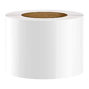 Premium Vinyl Label Tape for DuraLabel 9000 / Kodiak, LabelTac 9, VnM 8, SafetyPro 9G and Viscom ProMax 9, White, 4" x 150'