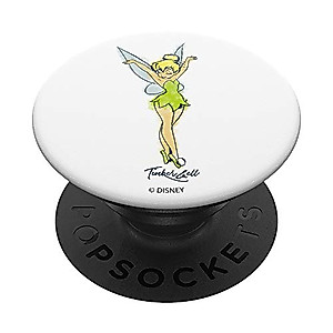 Disney Peter Pan Tinker Bell Watercolor Portrait PopSockets PopGrip: Swappable Grip for Phones & Tablets