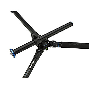 Benro FGP28A SystemGo Plus Tripod Only, Travel, Aluminum with Monopod, Black