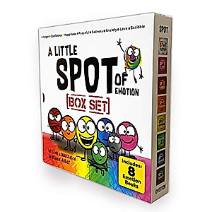 A Little SPOT of Emotion 8 Book Box Set (Books 1-8: Anger, Anxiety, Peaceful, Happiness, Sadness, Confidence, Love, & Scribble Emotion)
