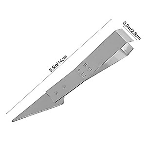 Uonlytech 10pcs Hair Puller Fish Bone Remover Pig Hair Tweezers Grilling Tools Seafood Tools Wool Puller for Kitchen Bone Pluck Tweezers Chicken Hair Tweezers Fishbone Pliers Silver Boneless