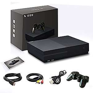 Dosnura 2 Player Retro Handheld Game Console, HD Video Handled Game Console Preloaded 843 Classic Games 4K HDMI TV Output with 2PCS Joystick for a Great Gifi for Game Player