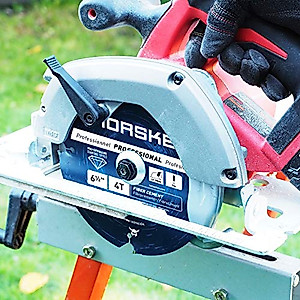 Norske Tools NCSBP281 6-1/2 inch 4 Tooth Polycrystalline Diamond (PCD) Hardie Fiber Cement Saw Blade