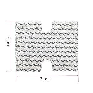 3 Pack Steam Mop Pads Replacement for Shark Lift-Away Pro & Genius Steam Pocket Mop System S3973 S3973D S3973WM S5001 S5002Q S5003A S5003D S5004 S5004W S6001W S6001WM S6002 S6002C S6003D S6003W P184WQ
