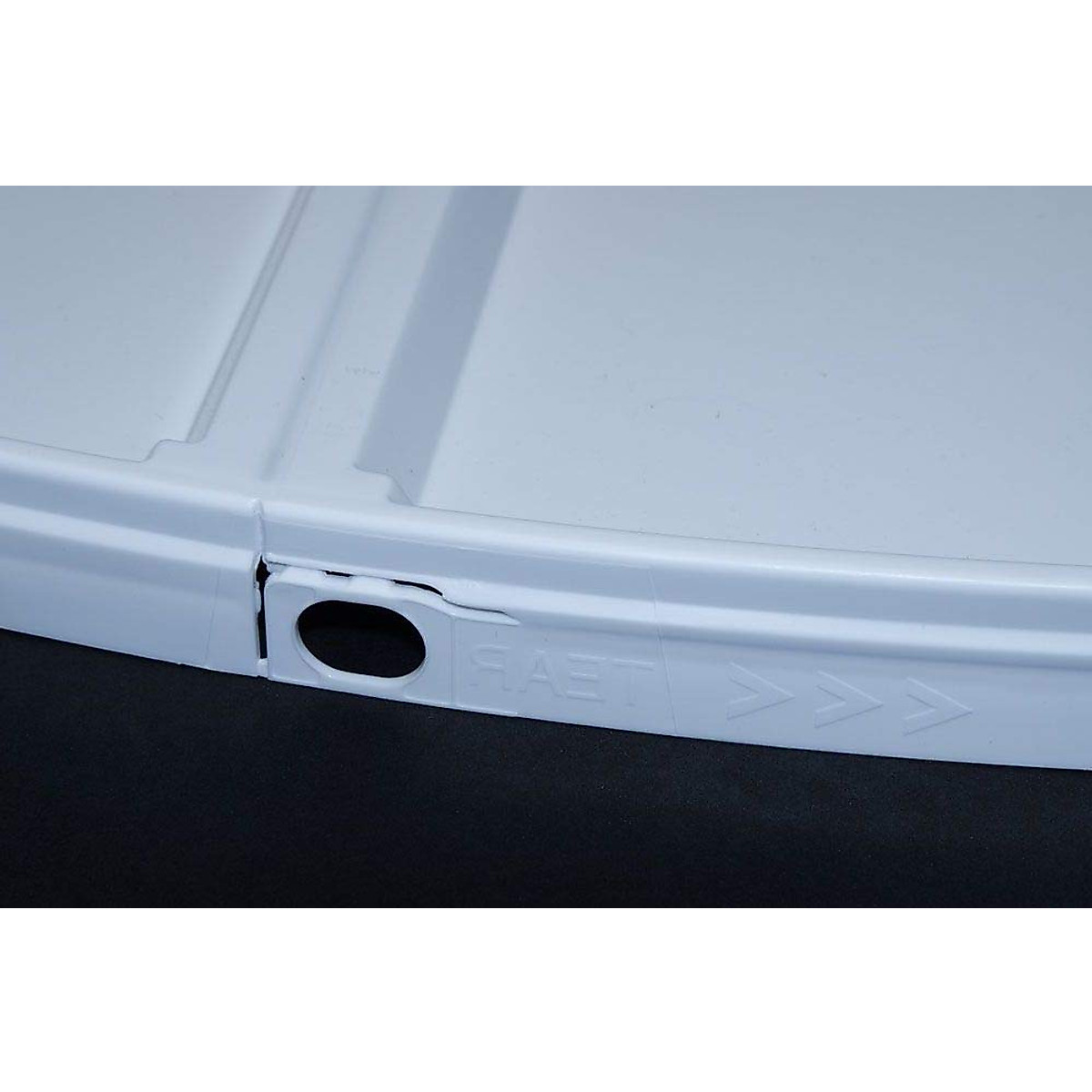 1 gal. Short Square Ez Stor® Bucket Pail and lid, 12 Pack