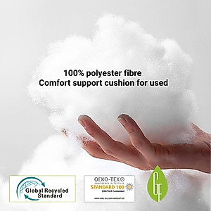 ARTPLAN Outdoor Chair Cushion,Adirondack Rocking High Back Tufted Thick Wicker Cushion with Ties for Patio Furniture,44"x21"x4",1 Count,Floral