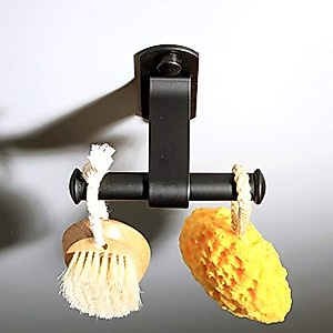 Kabter Minimalist Series Bathroom Towel Coat Hook, Black