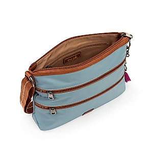 The Sak Women's Esperato Nylon Crossbody, Denim