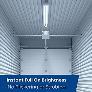 Feit Electric LED 4ft Bulbs T8, 32 Watt Equivalent, Type A Tube Light, Plug & Play, T8 LED Tubes, LED Fluorescent Replacement, Frosted, T848/850/LEDG2/2/5, Daylight, 10 Pack