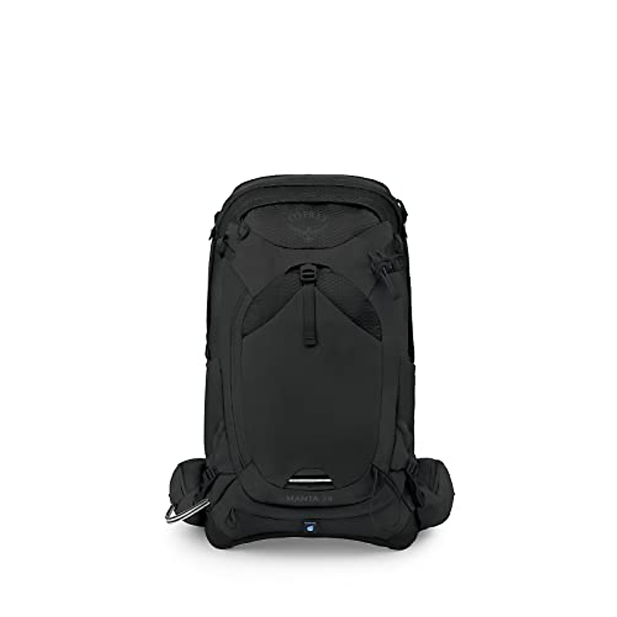 Osprey Manta 24L Men's Hiking Backpack with Hydraulics Reservoir, Black