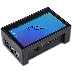 CrispConcept Kali Linux Computer 256GB Based on RaspberryPi 4 Board Assembled with 4" TFT LCD Display