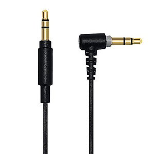 Sqrmekoko Replacement Cable Cord for Sony MDR-10R MDR-100ABN MDR-1A MDR-XB950bt MDR-1000X MDR-1ADAC Noise Cancelling Wireless Headsets