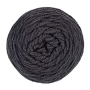 Red Heart Super Saver Yarn (4-Pack of 7oz Skeins) (Charcoal)