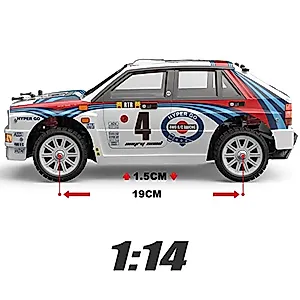 TesPower MJX Hyper Go 14302 Brushless RC Drift Car,1/14 2.4G RTR Remote Control Car for Adult,4WD Off-Road Racing Car,42KM/H High Speed All-Road Electric Hobby Toy Truck