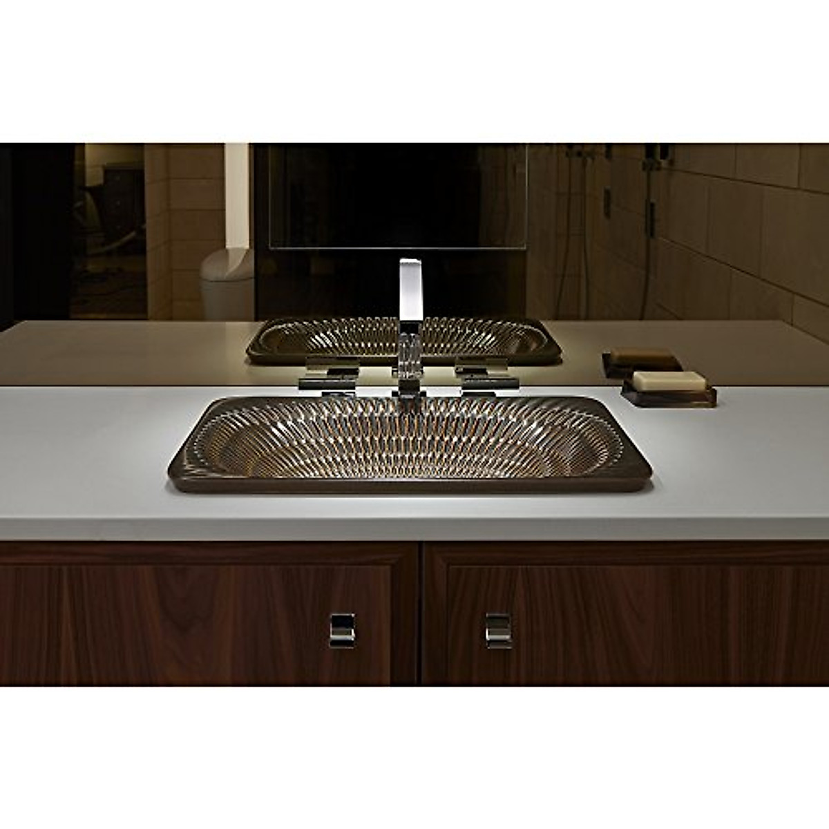 Kohler K-14661-4-CP Loure Bathroom Sink Faucet, One Size, Polished Chrome