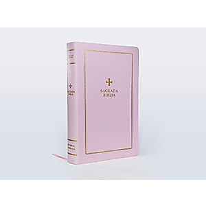 Biblia Católica, Regalos y Ceremonias, color Rosa, Cuero Reciclado (Biblia De America) (Spanish Edition)
