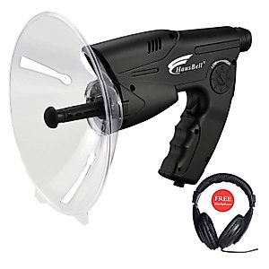 HAUSBELL Parabolic Listening Device for Kids – Bionic Ear Electronic Nature Explorer, 8x Monocular, Adjustable Volume, Includes Headphone, Fun Outdoor Nature Sound Observation Tool, Ideal for Ages 5-9
