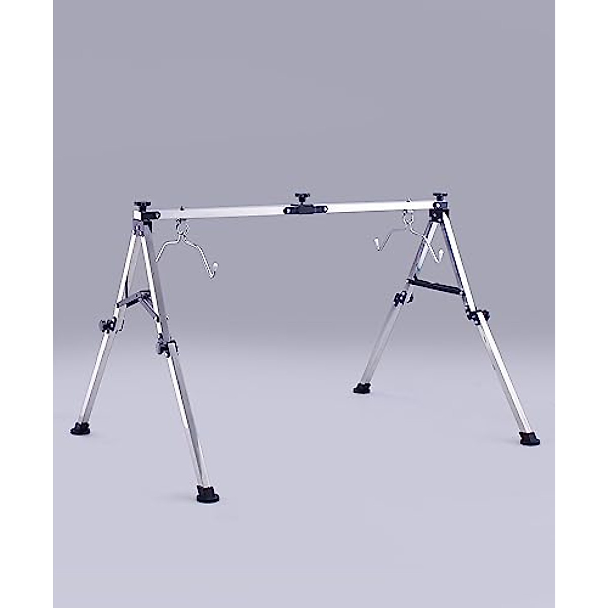 KISSATO Foldable Stainless Steel Infant, Baby Cradle with Non-Woven Storage Bag, Indian Style Palna