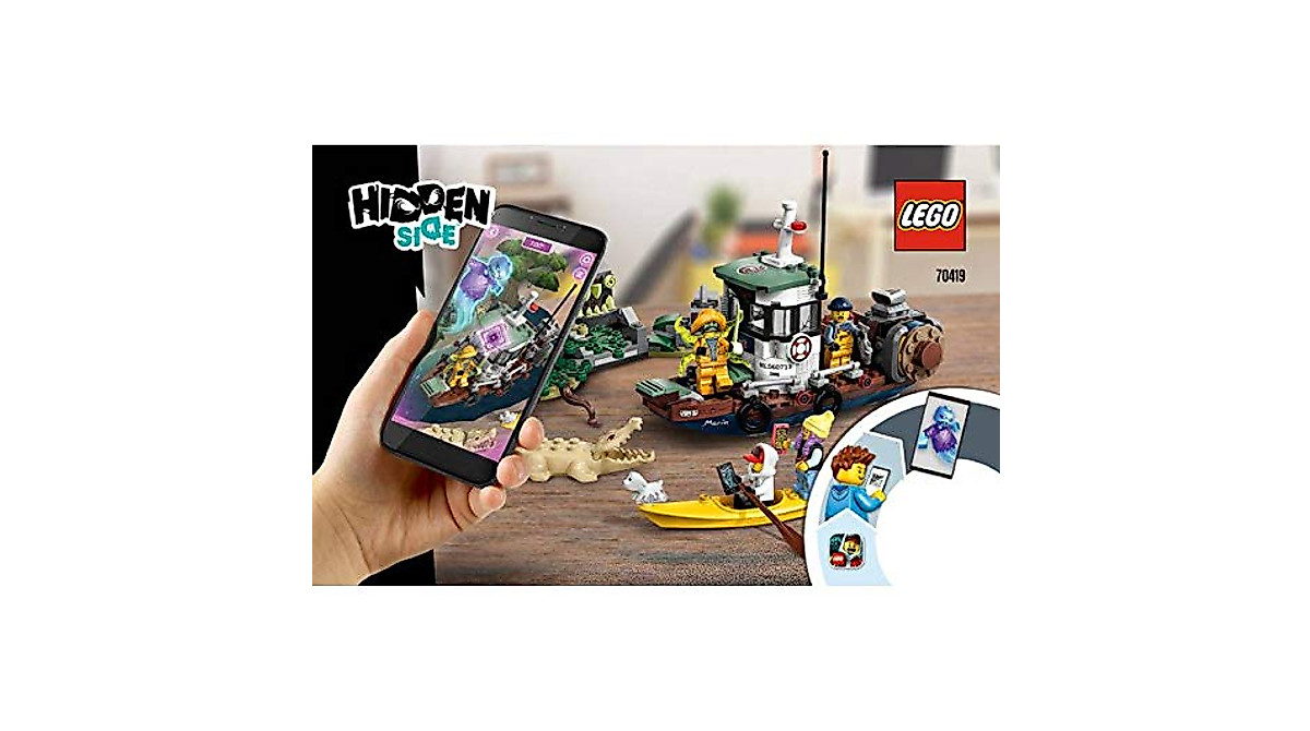 LEGO Hidden Side Wrecked Shrimp Boat - 310 Piece Set