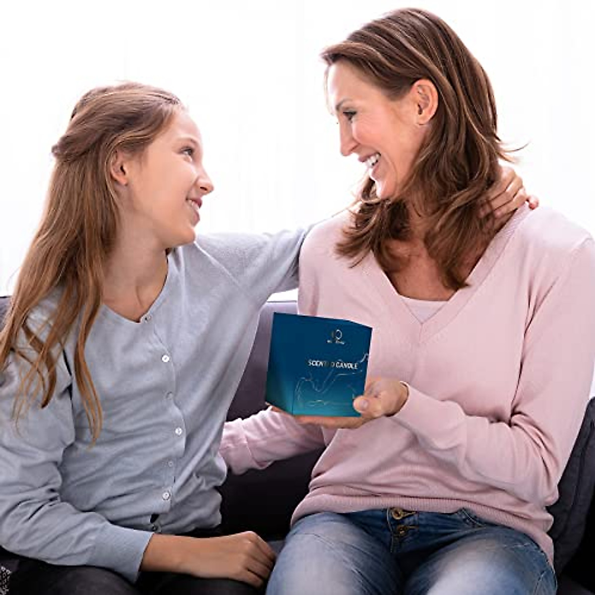 Mom Gifts from Daughter for Dad - Funny Birthday Gifts for Mom Women Christmas Thanksgiving&Mother's Day Gift Lavender Candle