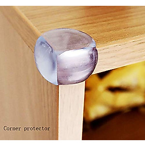 Generic 10PCS Baby Safety Corner Guards, Kids Protection from Sharp Edge, Soft Silicon Corner Protectors, Furniture, Glass Table, Desk Edge Corner Cover (10pack)