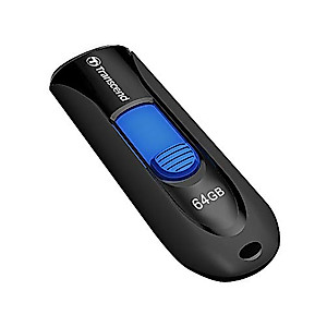 Transcend TS64GJF790KBE USB Drive, 64 GB USB 3.1, Slide Type, PS4 Operation Verified