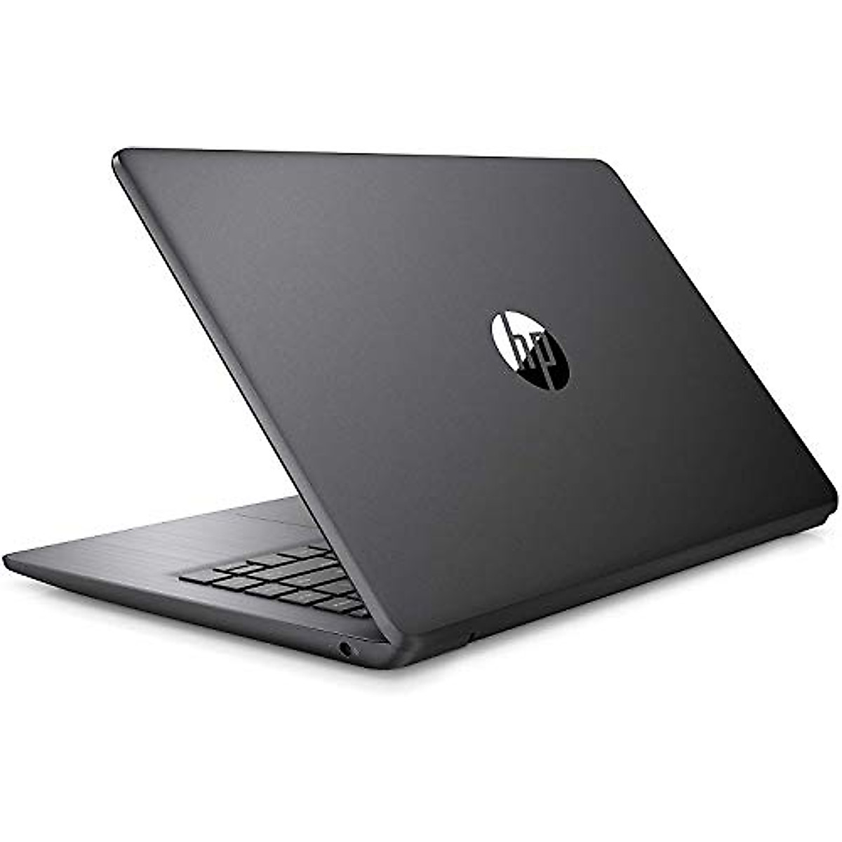 HP 2022 Stream 14" HD Thin and Light Laptop, Intel Celeron N4000 Processor, 4GB RAM, 64GB eMMC, HDMI, Webcam, WiFi, Bluetooth, 1 Year Office 365, Windows 10 S, Brilliant Black, W/ IFT Accessories