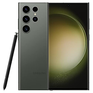 SAMSUNG Galaxy S23 Ultra Cell Phone, Factory Unlocked Android Smartphone, 256GB Storage, 200MP Camera, Night Mode, Long Battery Life, S Pen, US Version, 2023, Green