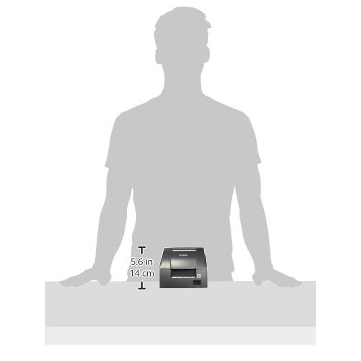 Epson C31C514653 Miniprinter TM-U220B-6 Black/Serial/Autocut/Includes Source