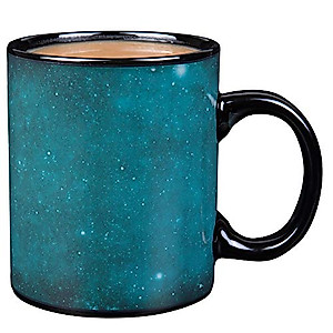 Harry Potter Deathly Hallows Heat Changing Coffee Mug - Symbol Image Reveals with Heat - Officially Licensed - Gift for Kids, Teens & Adults - Ceramic