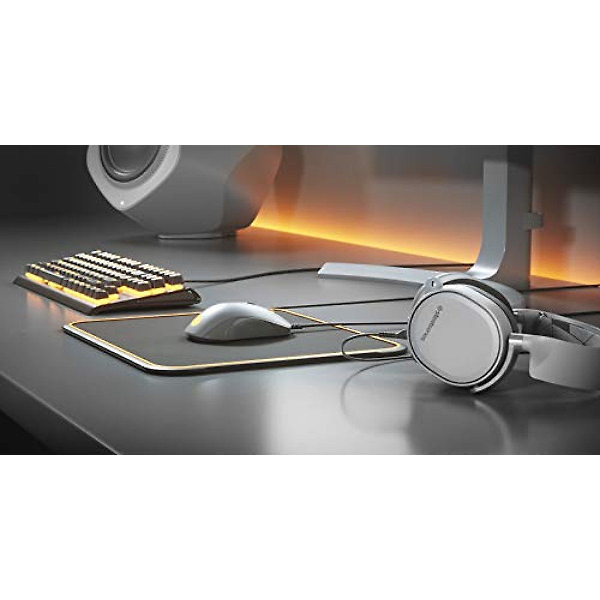 SteelSeries Rival 110 Gaming Mouse - 7,200 CPI TrueMove1 Optical Sensor - Lightweight Design - RGB Lighting - Slate Grey