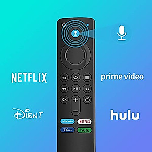 (3rd GEN) L5B83G Voice Replacement Remote for Fire TV Stick (2nd Gen/3rd Ge/Lite/4K) Fire TV Cube (1st Gen & 2nd Gen) and Fire TV (3rd Gen, Pendant Design)
